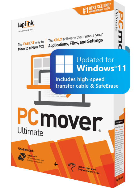 Transfer Data to a New Computer with PCmover | Laplink®
