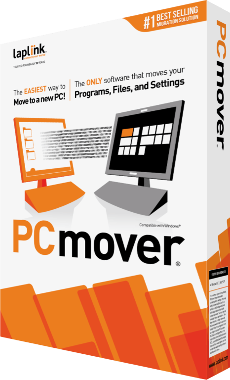 PCmover - The top-selling PC data transfer software!