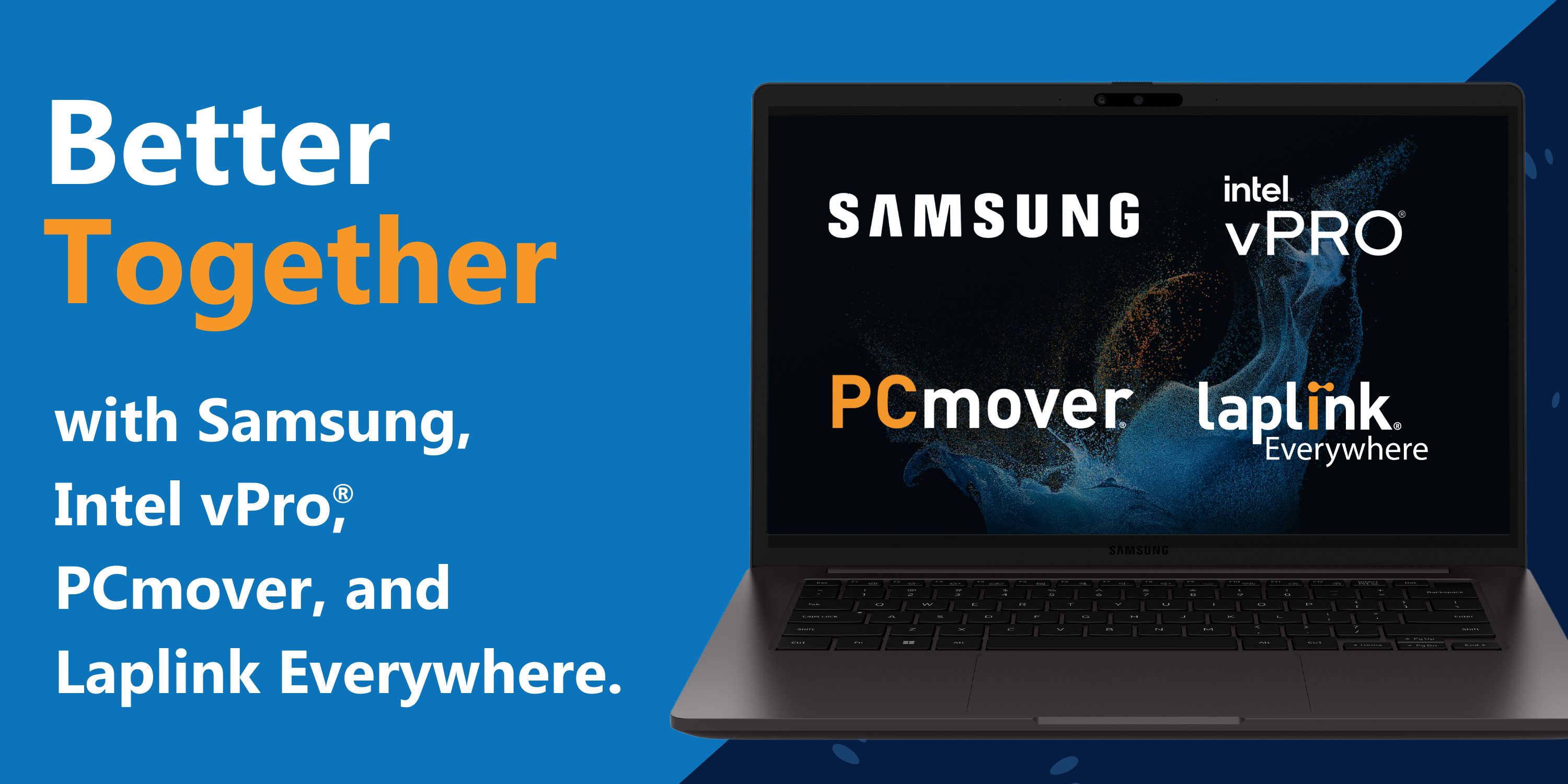 Better Together - Samsung, Intel, Laplink