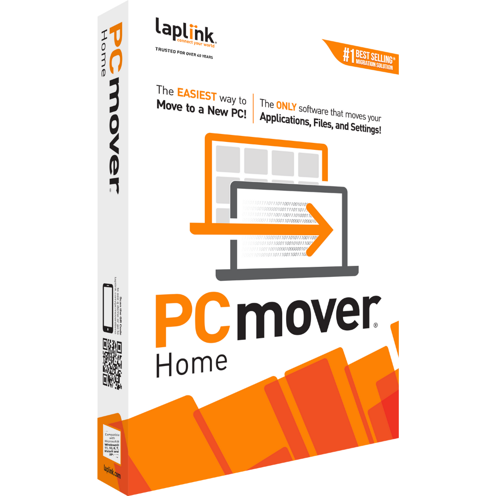 PCmover Home: Effortless Transfer of Applications, Files, and Settings